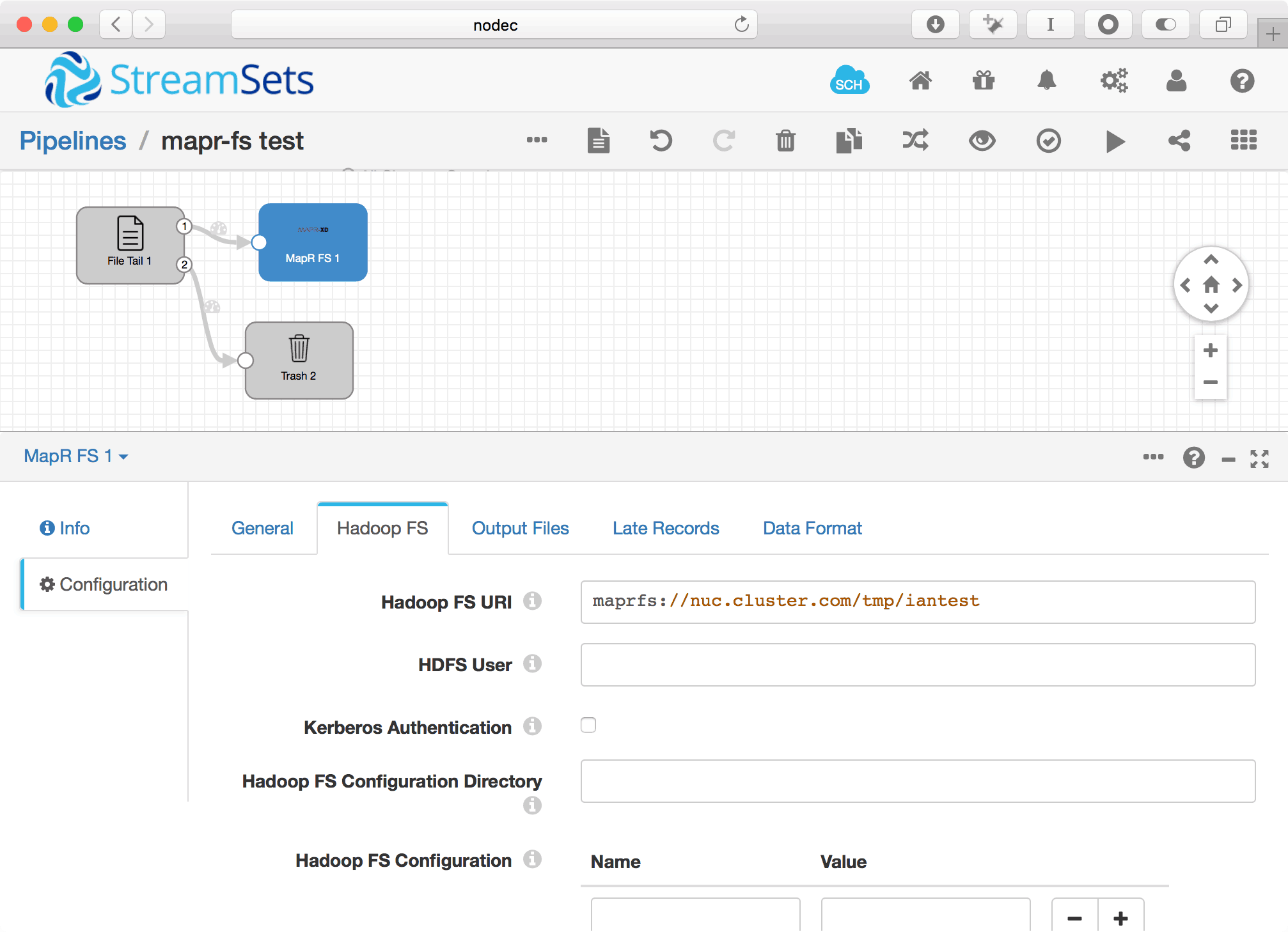 Using Streamsets And Mapr Together In Docker Streamsets